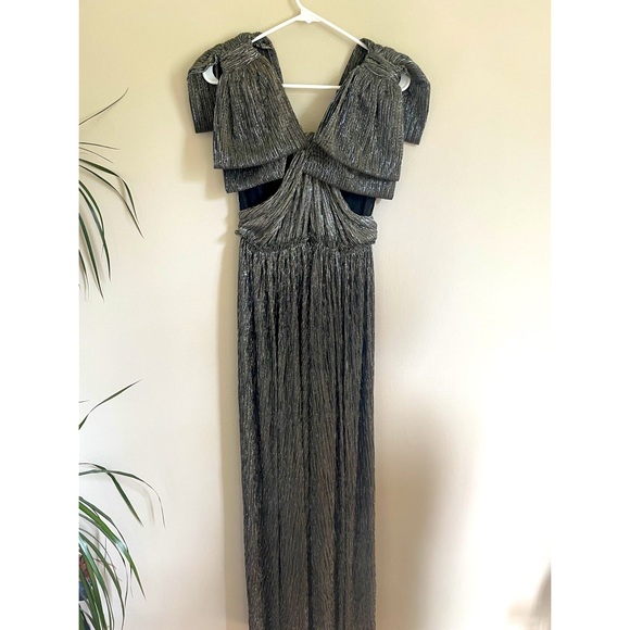 Zara | Dresses | Nwt Zara Limited Edition Metallic Thread Dress Size S ...